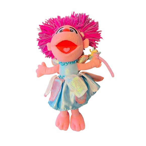 Gund | Toys | Sesame Street Gund Abby Cadabby Fairy Doll W Wings Wand Plush Stuffed Toy 2 | Poshmark
